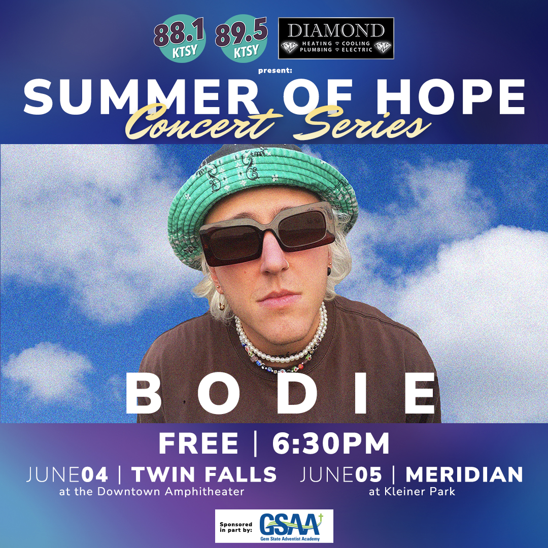 bodie in Concert! (Free Event) - KTSY Summer of Hope Concert Series ...